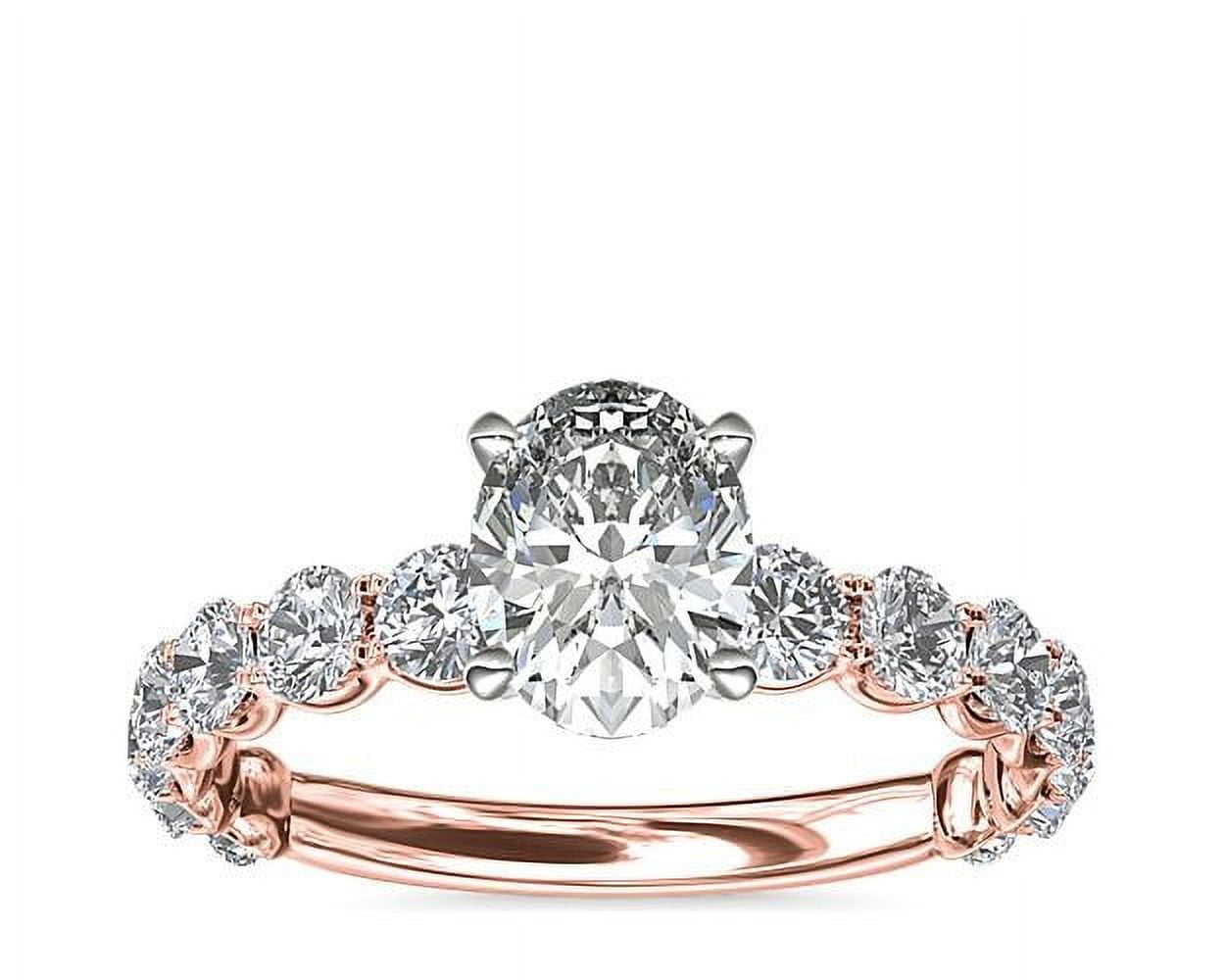 Beautiful Oval Cut 2.85 Ct IGI Certified Lab Grown Diamond Solitaire ...