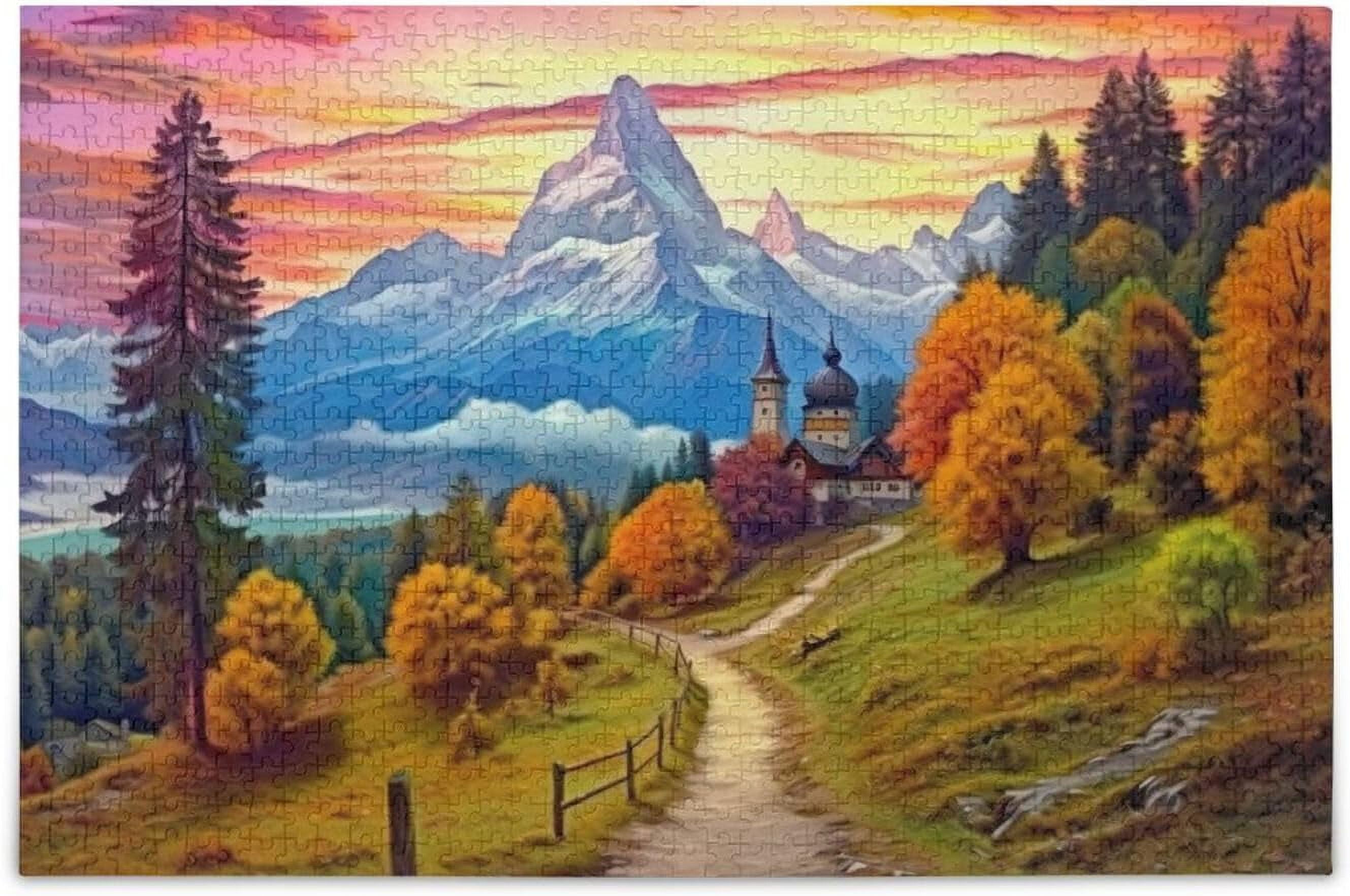 Beautiful Path Jigsaw Puzzles 1000 PiecesPuzzles for Adults Family Game ...
