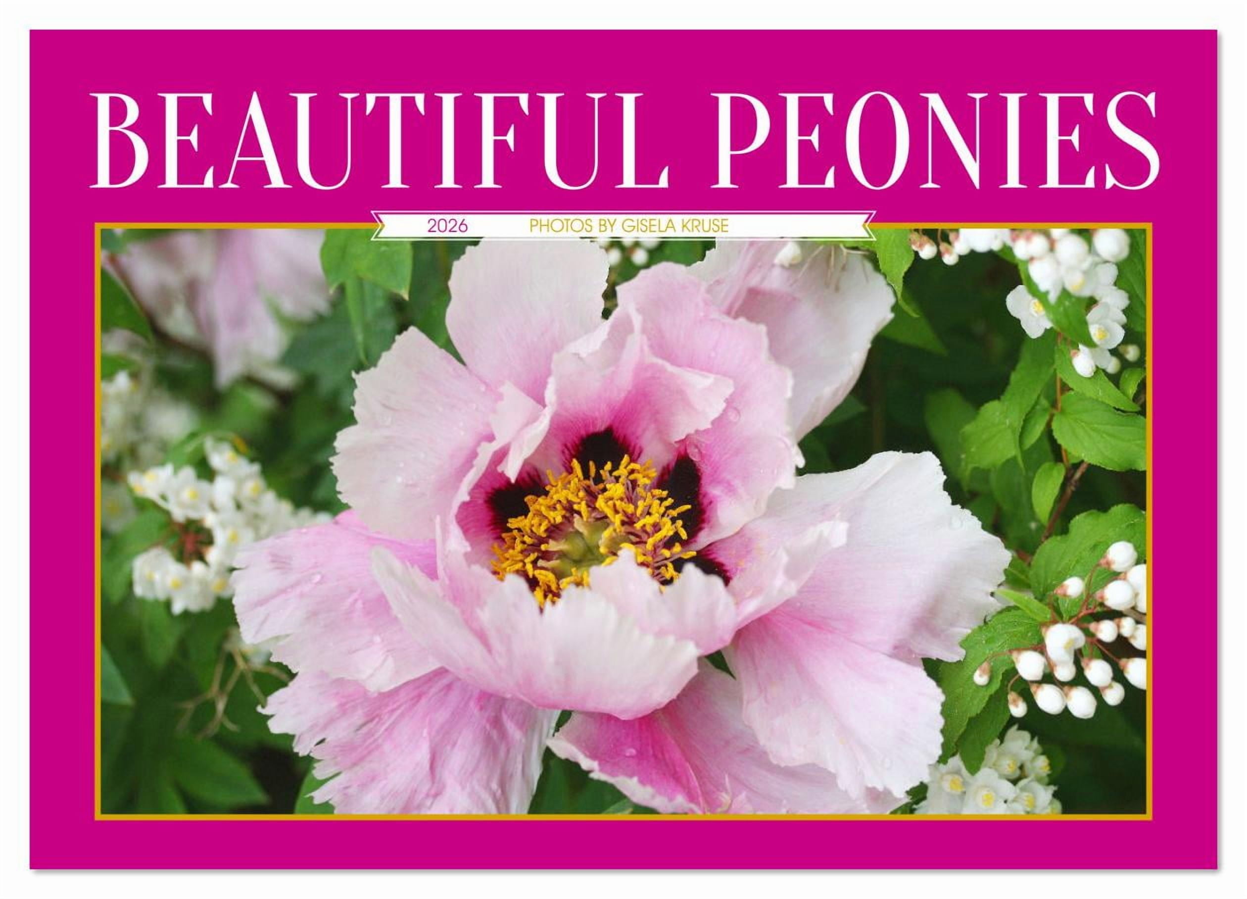 Beautiful Peonies (Monthly Wall Calendar 2026 16.5 x 23.4 (open ...