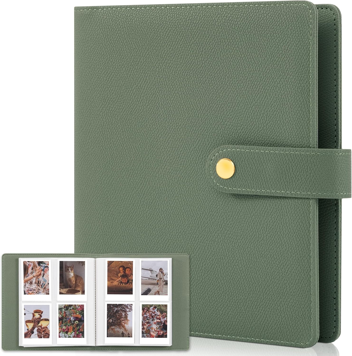 Beautiful Photo Album for 2x3 in Photos - Safely Holds Your 300 ...