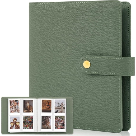 Beautiful Photo Album for 2x3 in Photos - Safely Holds Your 300 ...