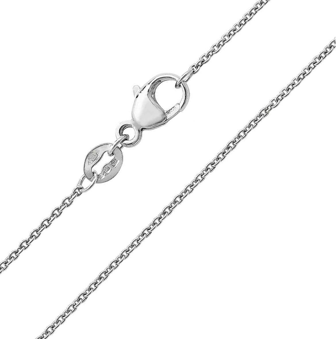 Beautiful Platinum 950 Women Rolo Chain - 24 inch*1.2mm - Walmart.com