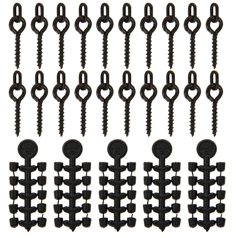 Beautiful Presentations with Super Tight Hook Beads Carp Stopper 50pcs ...
