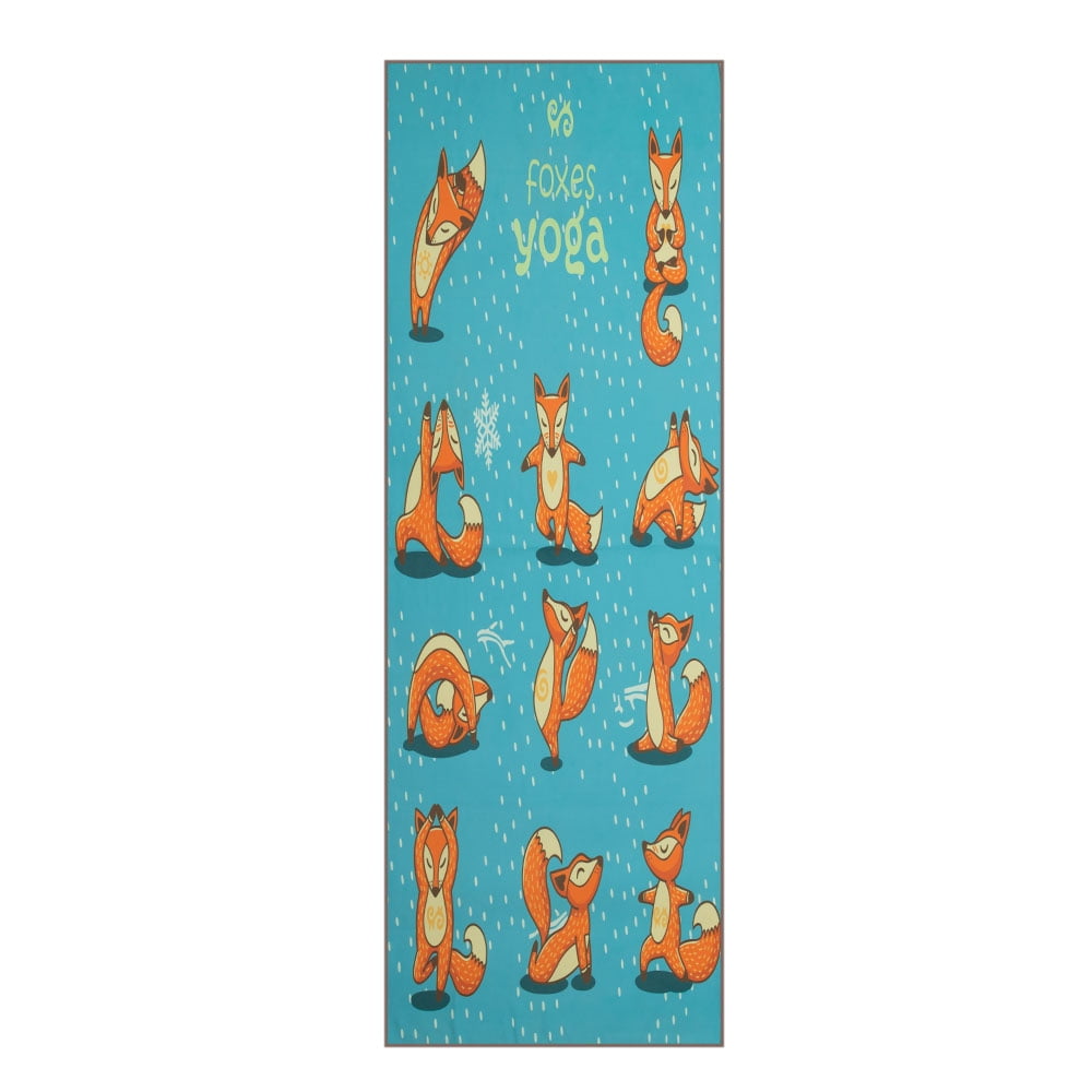 Beautiful Print Patterns Yoga Mat with Non Slip and Quick Design ...