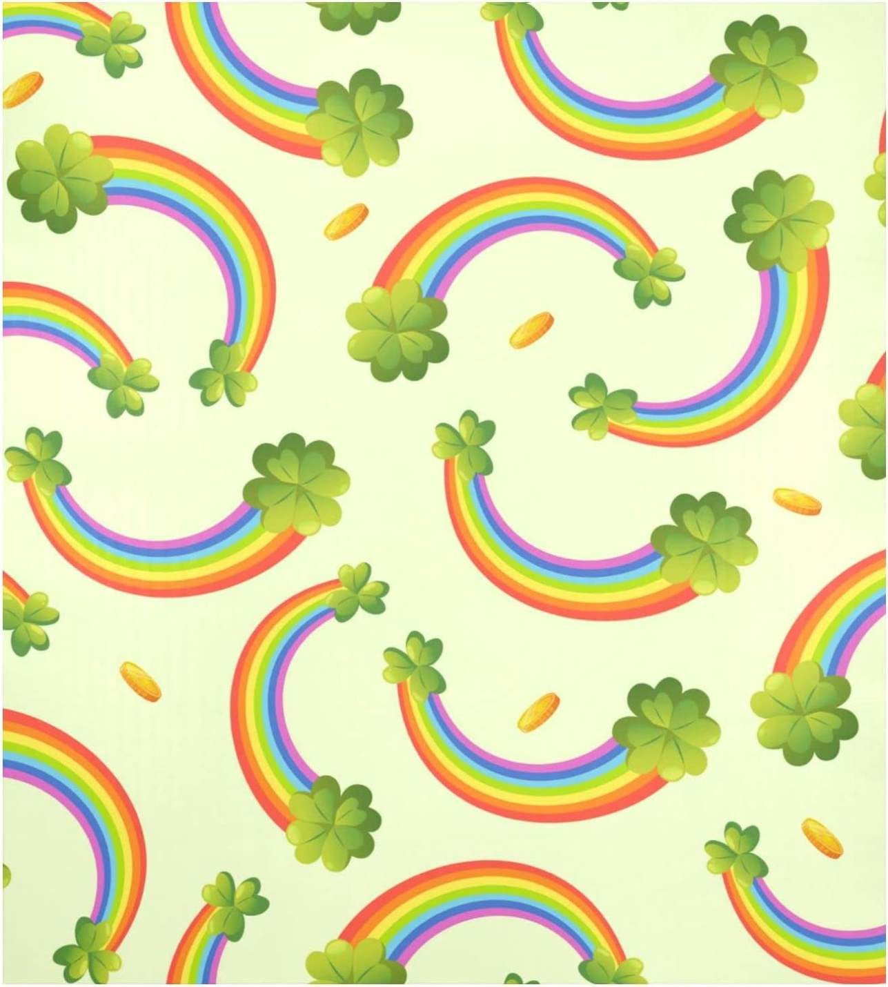 Beautiful Rainbow and Clover Dishwasher Magnet Cover Front Door ...