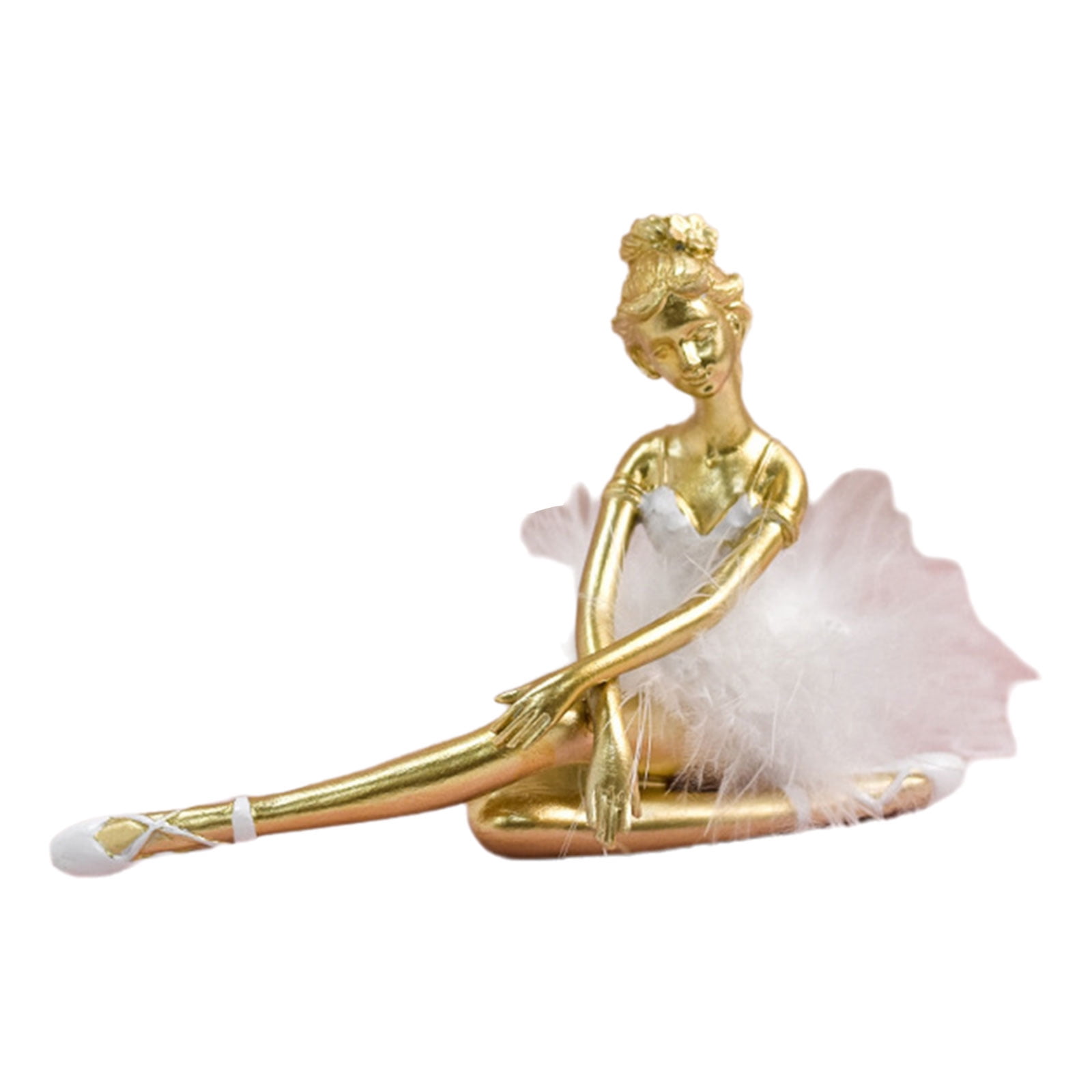 Beautiful Resins Ballerinas Statue Ballet Dancer Figurine Dancing Girl ...