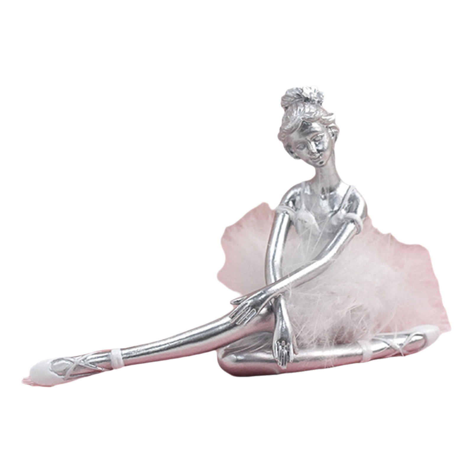 Beautiful Resins Ballerinas Statue Ballet Dancer Figurine Dancing Girl ...
