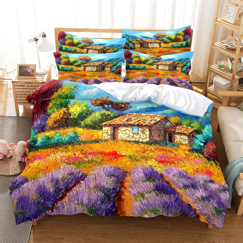 Beautiful Rose Duvet Cover Flower Quilt Cover Lovers Bedding Set Bed ...