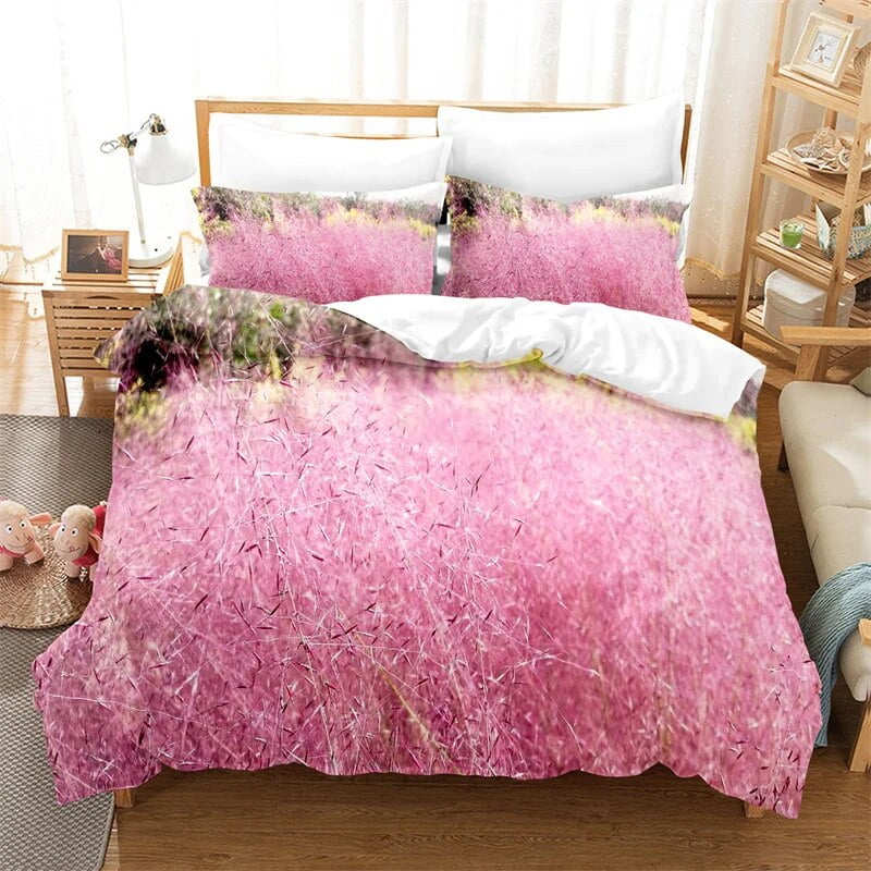 Beautiful Rose Duvet Cover Flower Quilt Cover Lovers Bedding Set Queen
