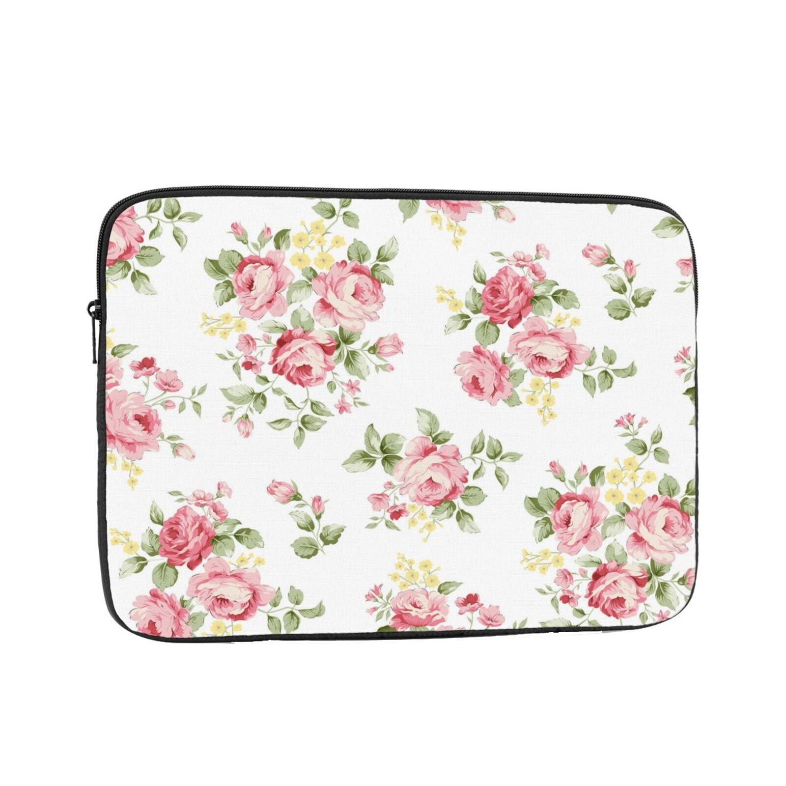 Beautiful Rose Flower Pattern Little Floral 13 inch Portable Laptop ...