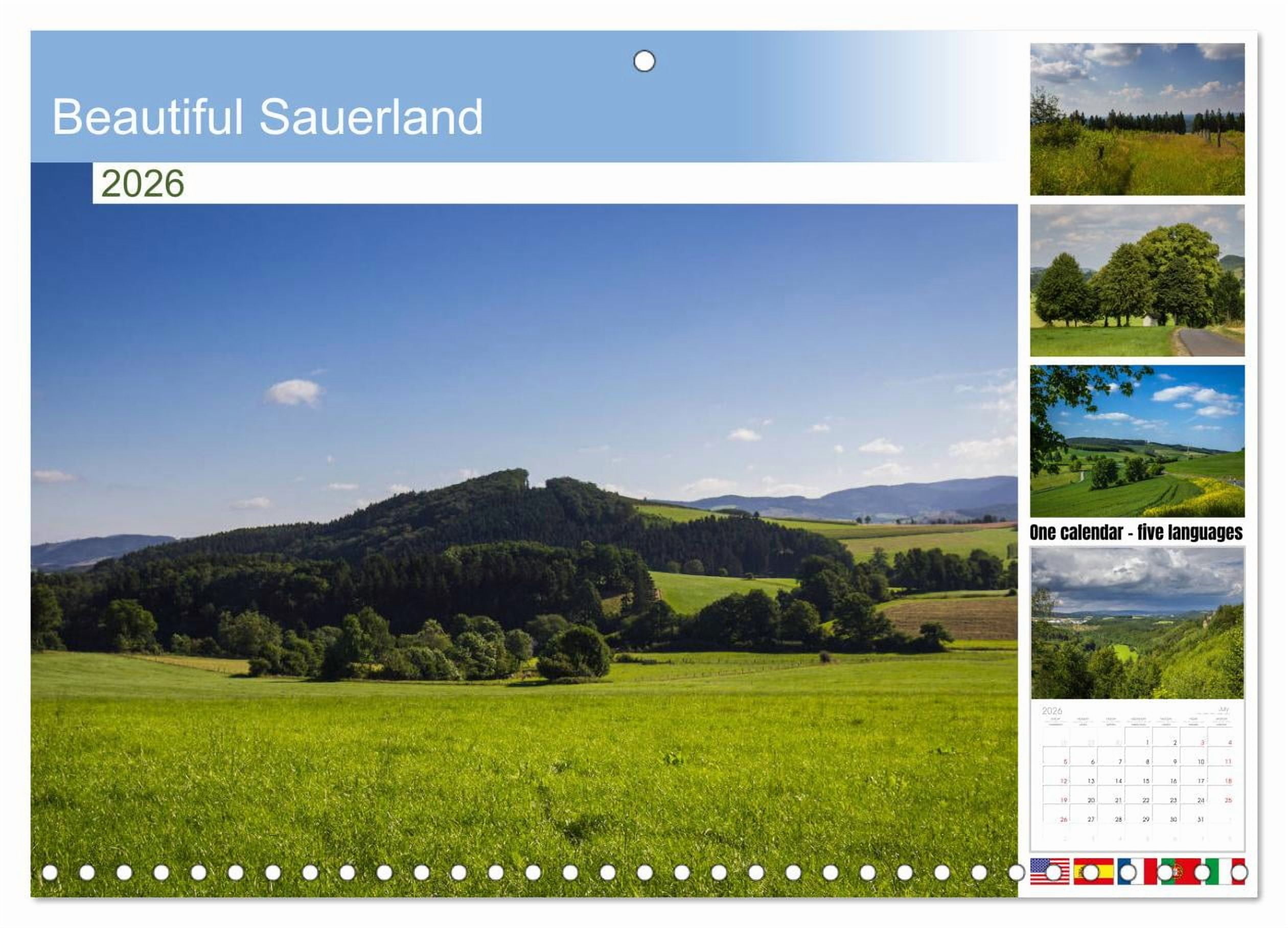 Beautiful Sauerland (Monthly Wall Calendar 2026 11.7 x 16.5 (open ...