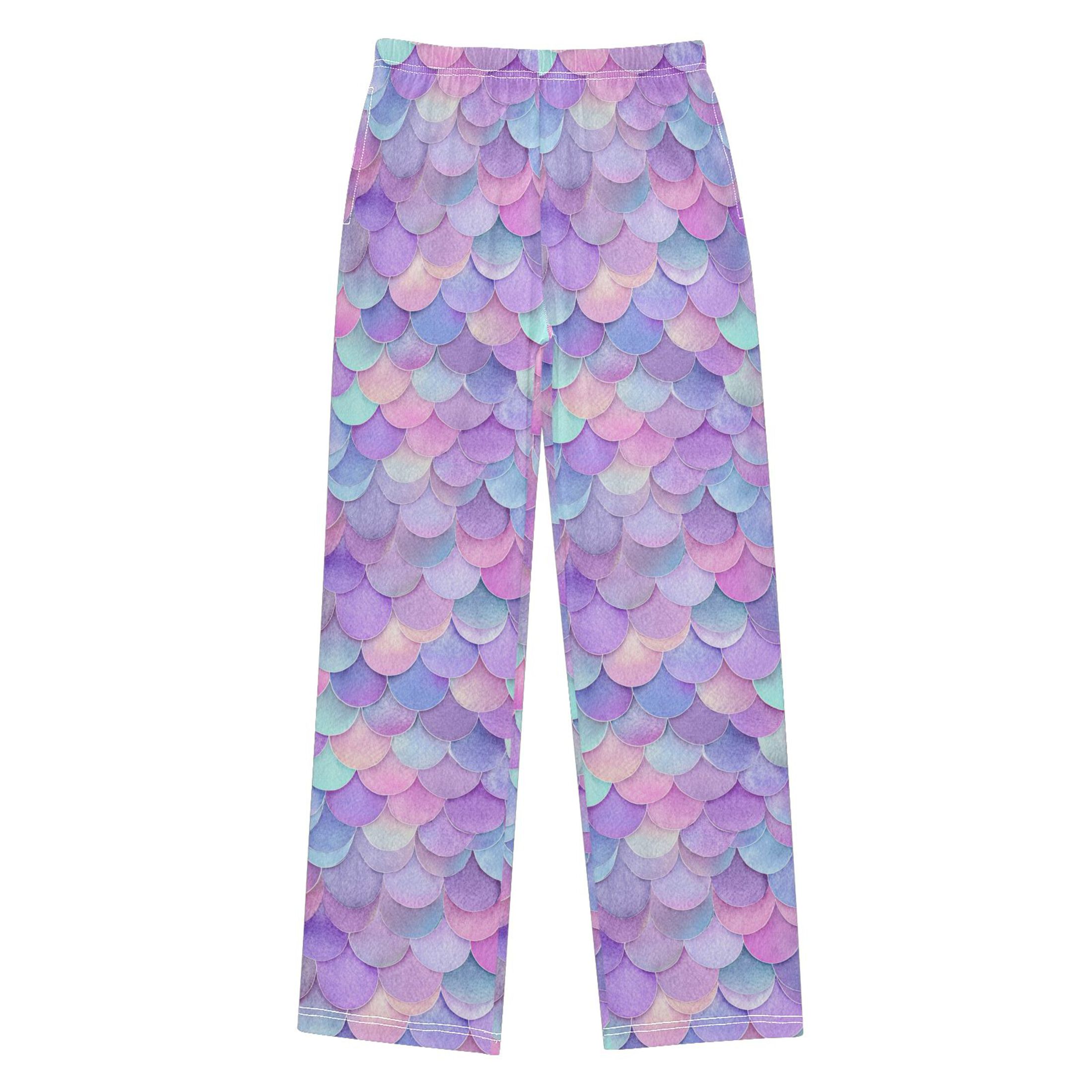 Beautiful Scales Pajama Pants Soft and Lightweight Elastic Waistband ...