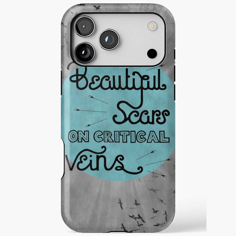 Beautiful Scars Abstract Art iPhone Case 17 16 15 14 13 12 11 Pro Max ...