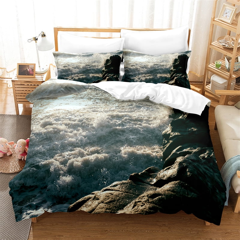Beautiful Scenery Duvet Cover Set Fashion Landscape Bedding Set Linen ...