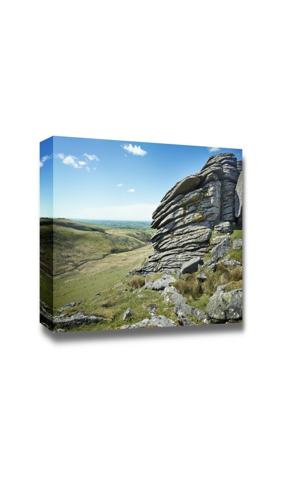 Beautiful Scenery Landscape Rugged British Terrain Landscape Dartmoor ...