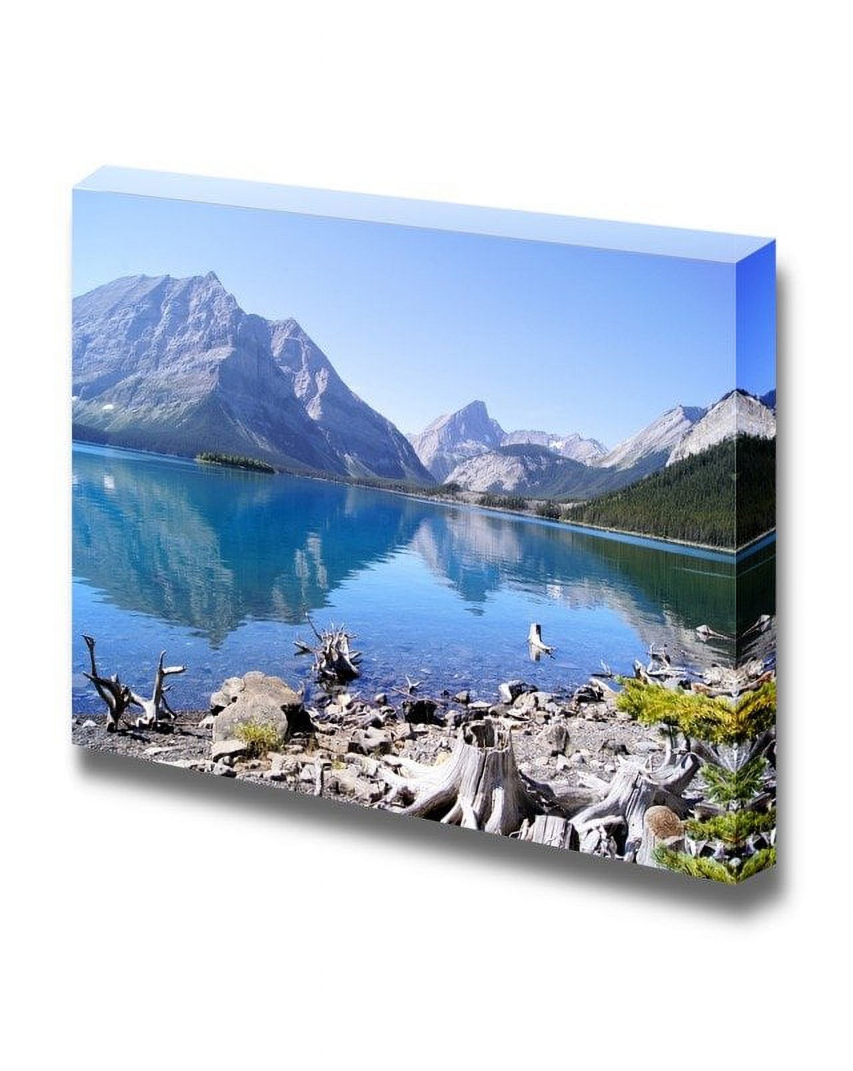 Beautiful Scenery Landscape View of The Kananaskis Lakes in The ...