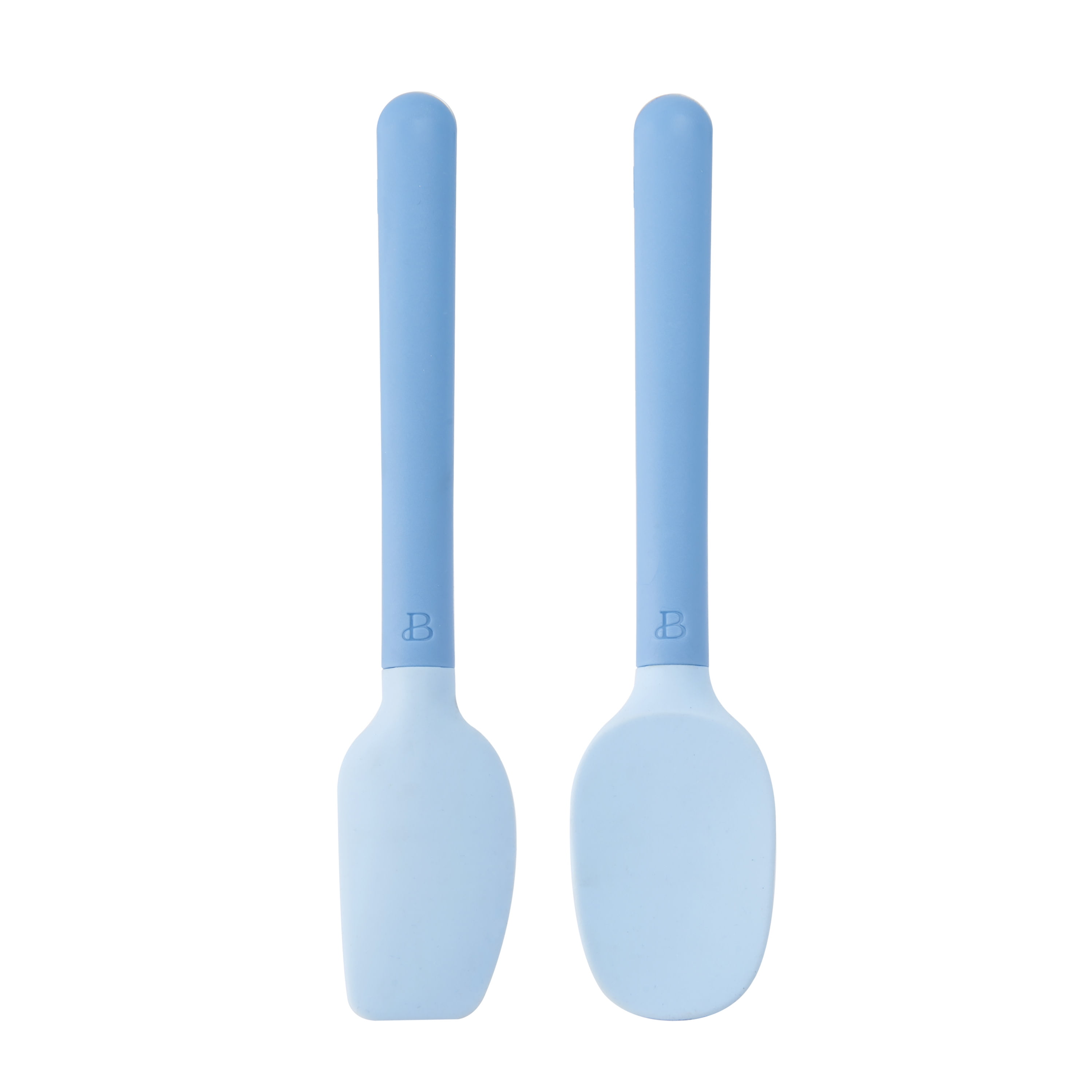 Beautiful Set of 2 Silicone Mini Spatulas in Blue Icing by Drew Barrymore - Walmart.com