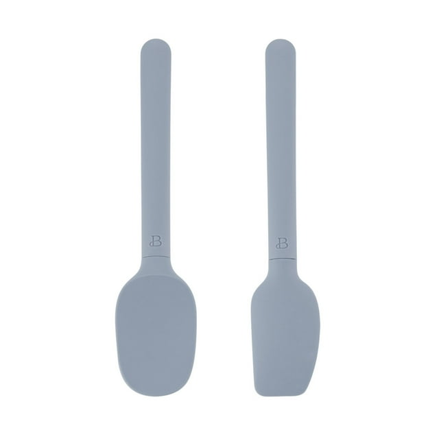 Beautiful Set of 2 Silicone Mini Spatulas in Cornflower Blue, 1 Set of ...