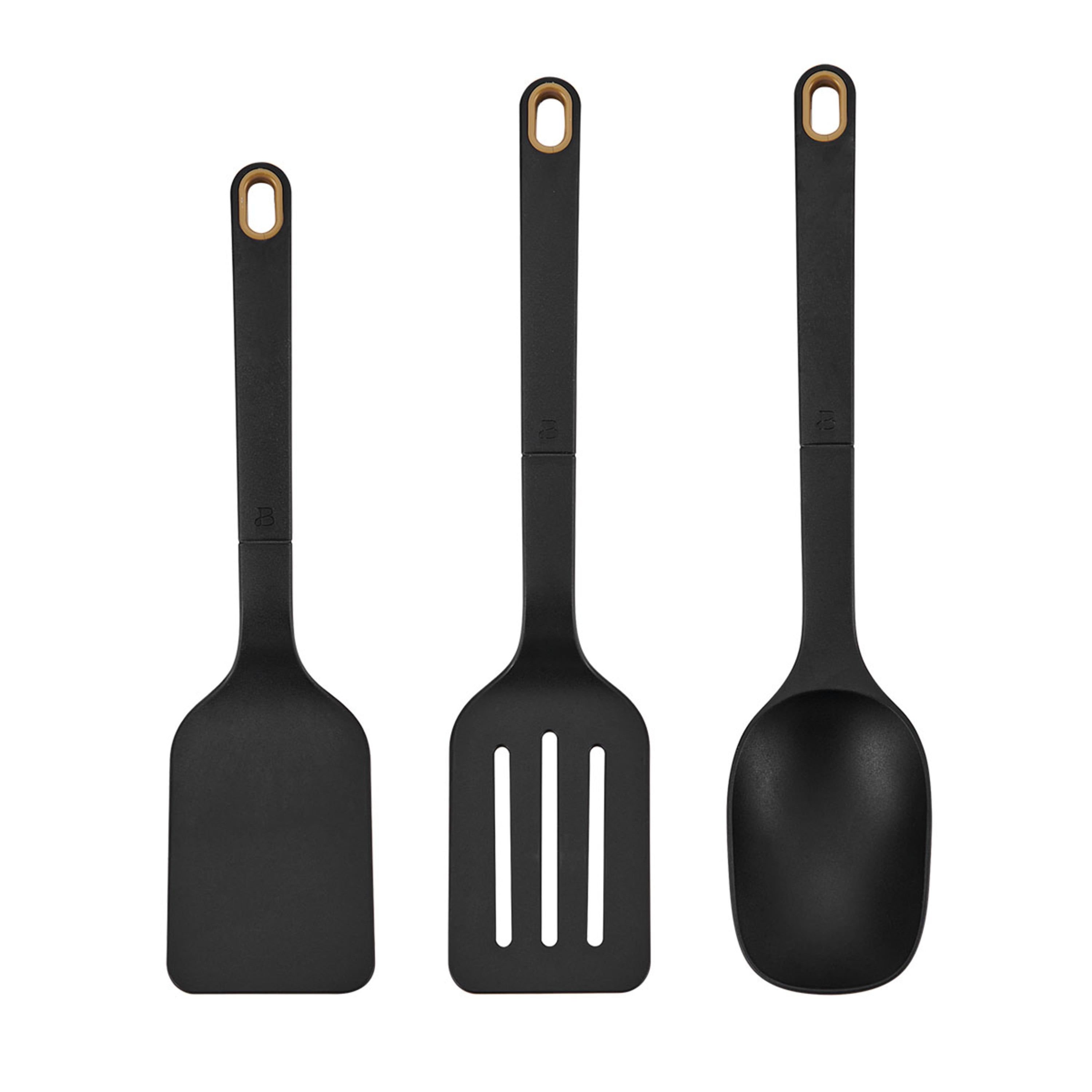 Beautiful Set of 3 Nylon Tools in Black Sesame, 1 Set of 3 Tools by ...