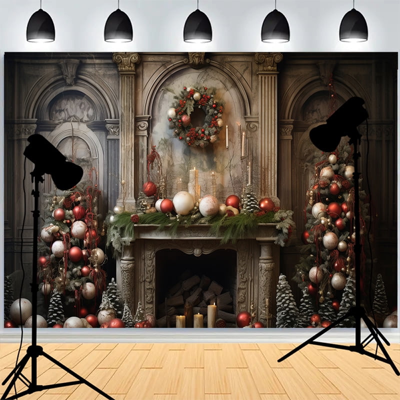 Beautiful Show Cityscape Night Photography Backdrops Happy New Year ...