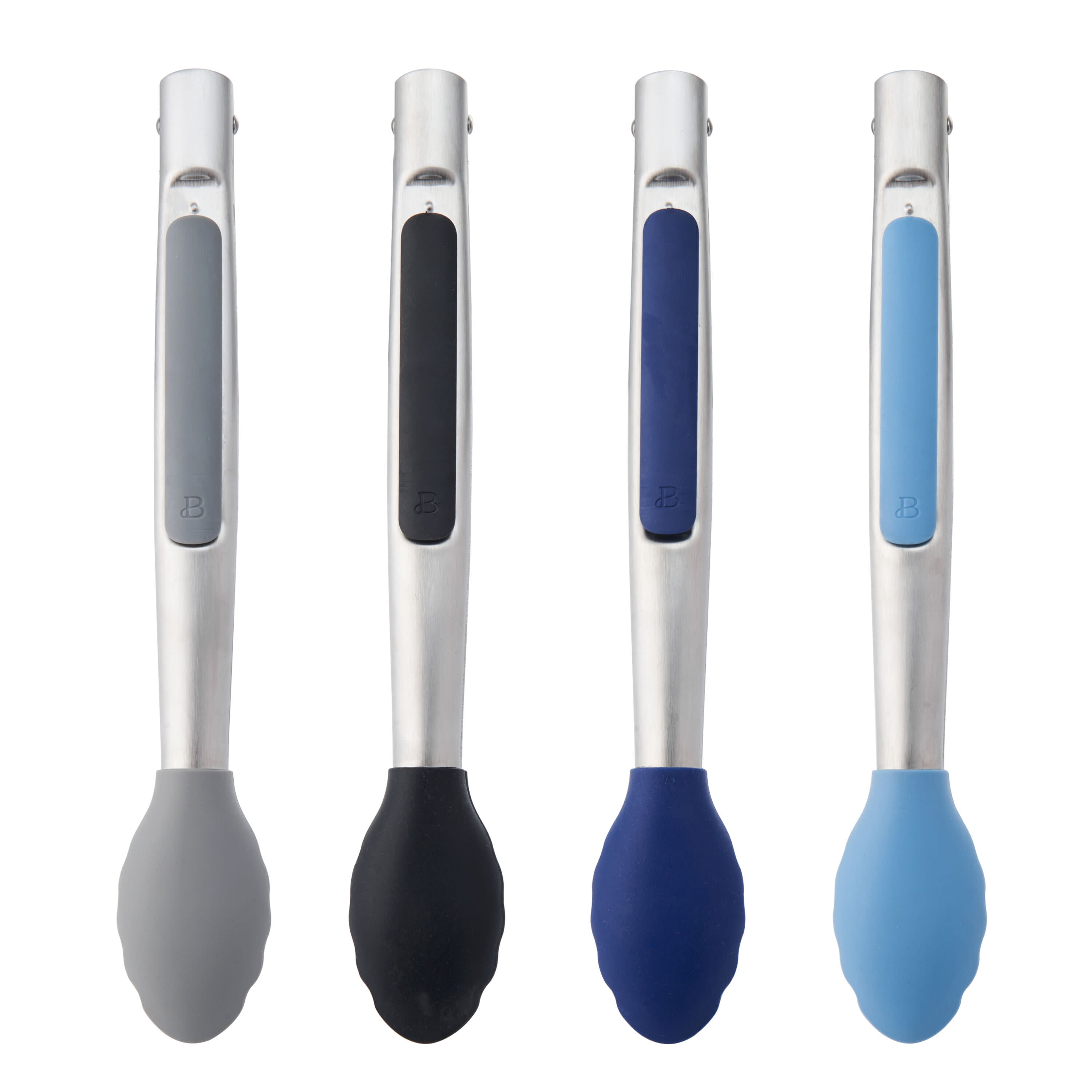 Kitchenware Silicone Tip Tongs - Heat-Resistant Stainless Steel ...