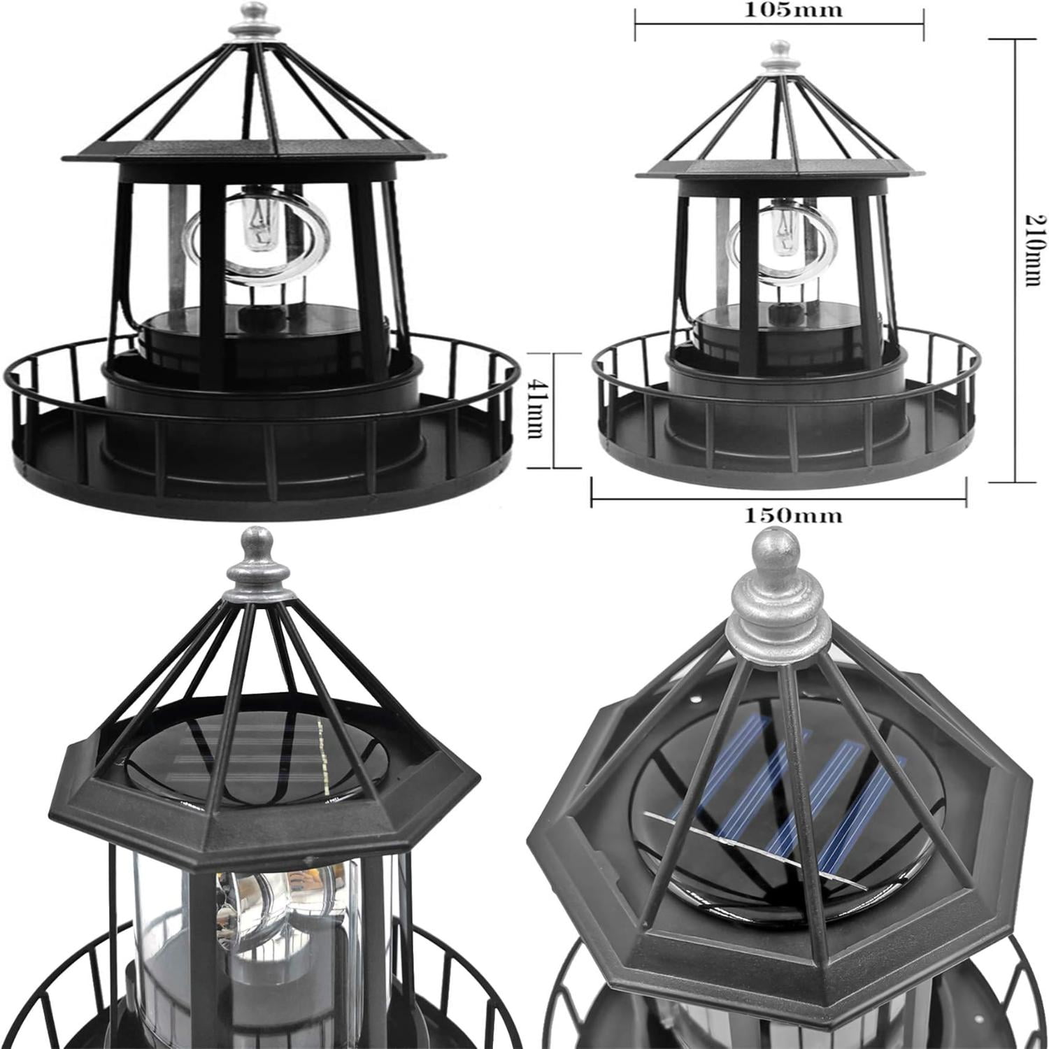 Beautiful Sitely Lighthouse Pillar Light - Enhance Your Outdoor Decor ...