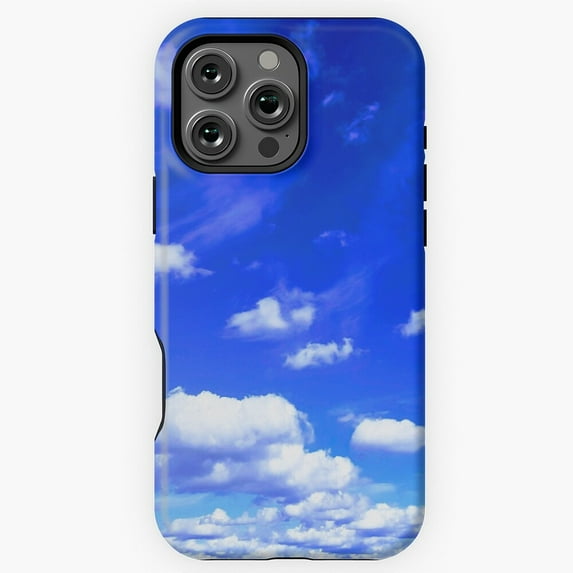 Beautiful Sky Pastel Clouds Soft Horizon Art iPhone Case 17 to 11 Pro ...