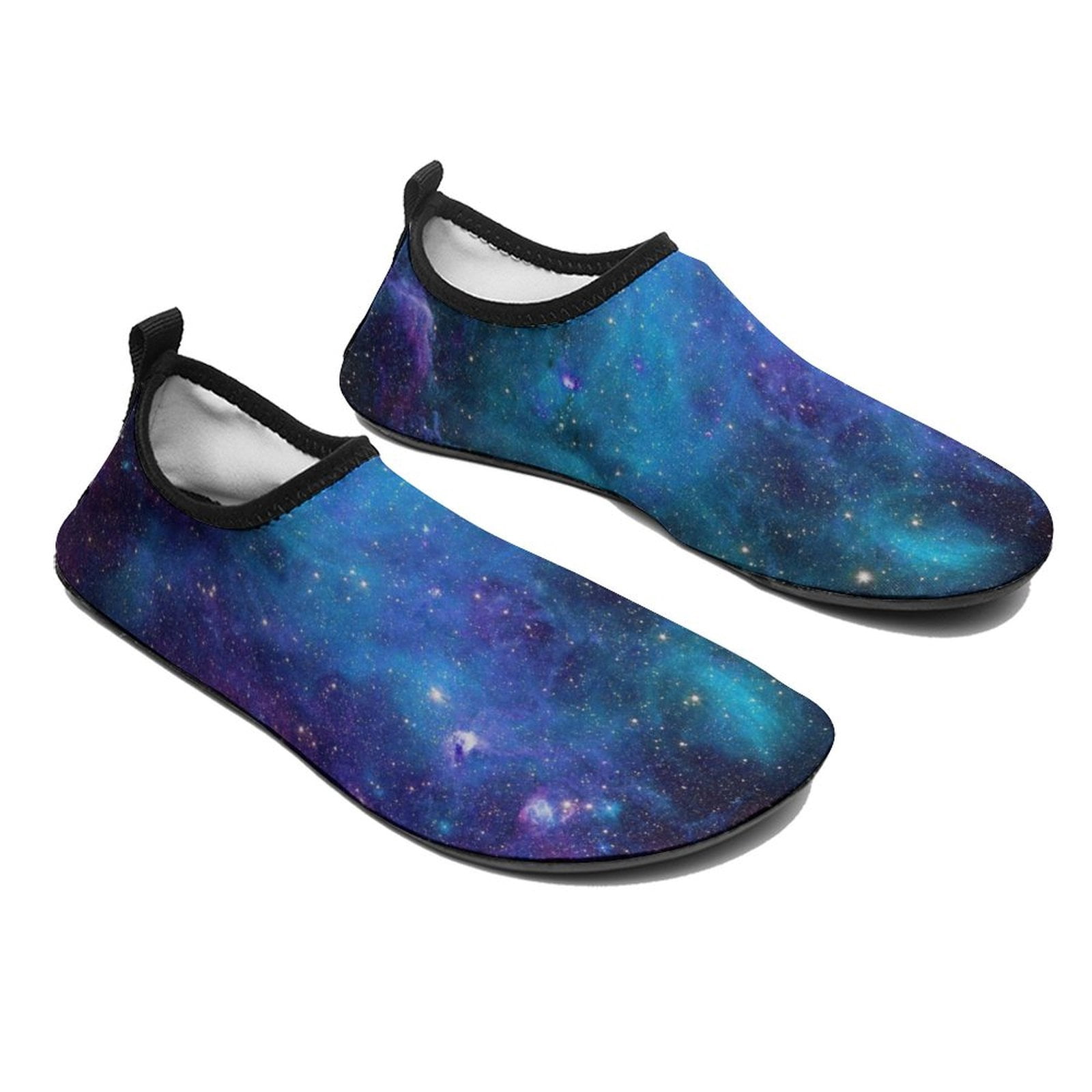 Beautiful Space, Stars, Planets, Cosmos Water Shoes Beach Slip-on Shoes ...