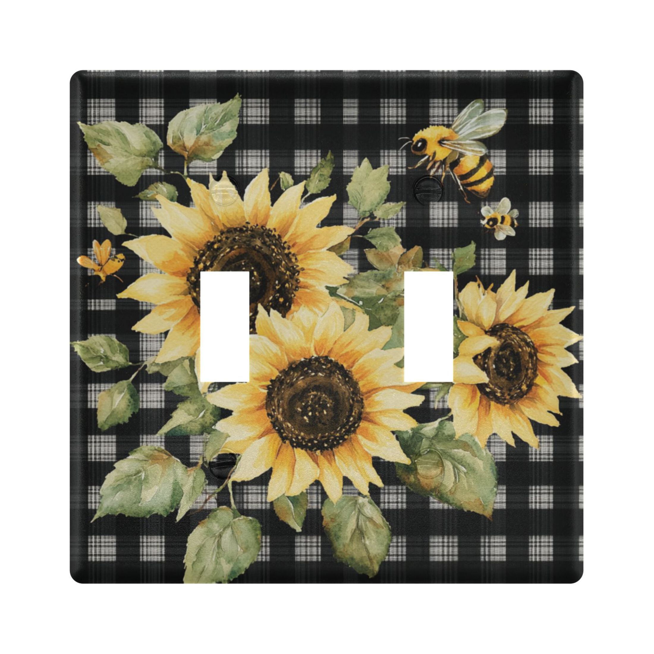 Beautiful Sunflowers Decorative Light Switch Plates Switch Cover ...