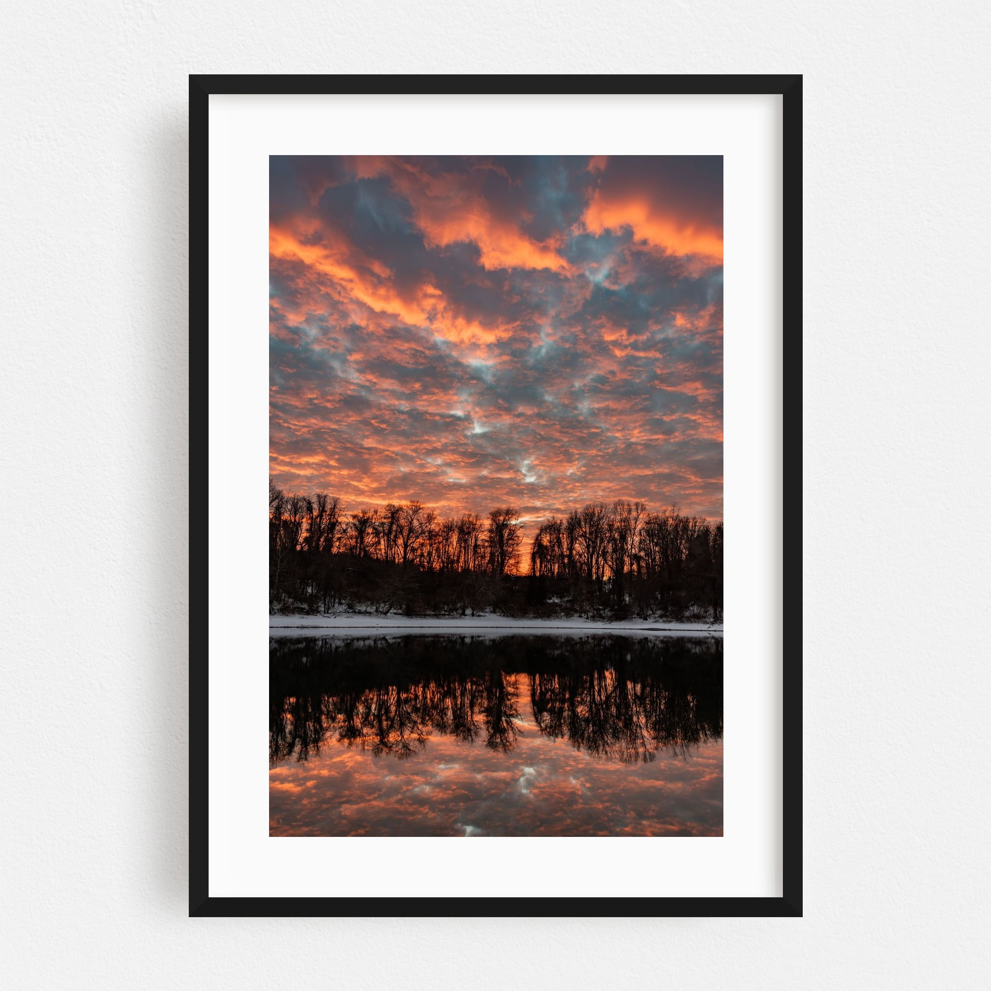 Beautiful Sunset Clouds over Lake Marburg - Hanover Pennsylvania ...