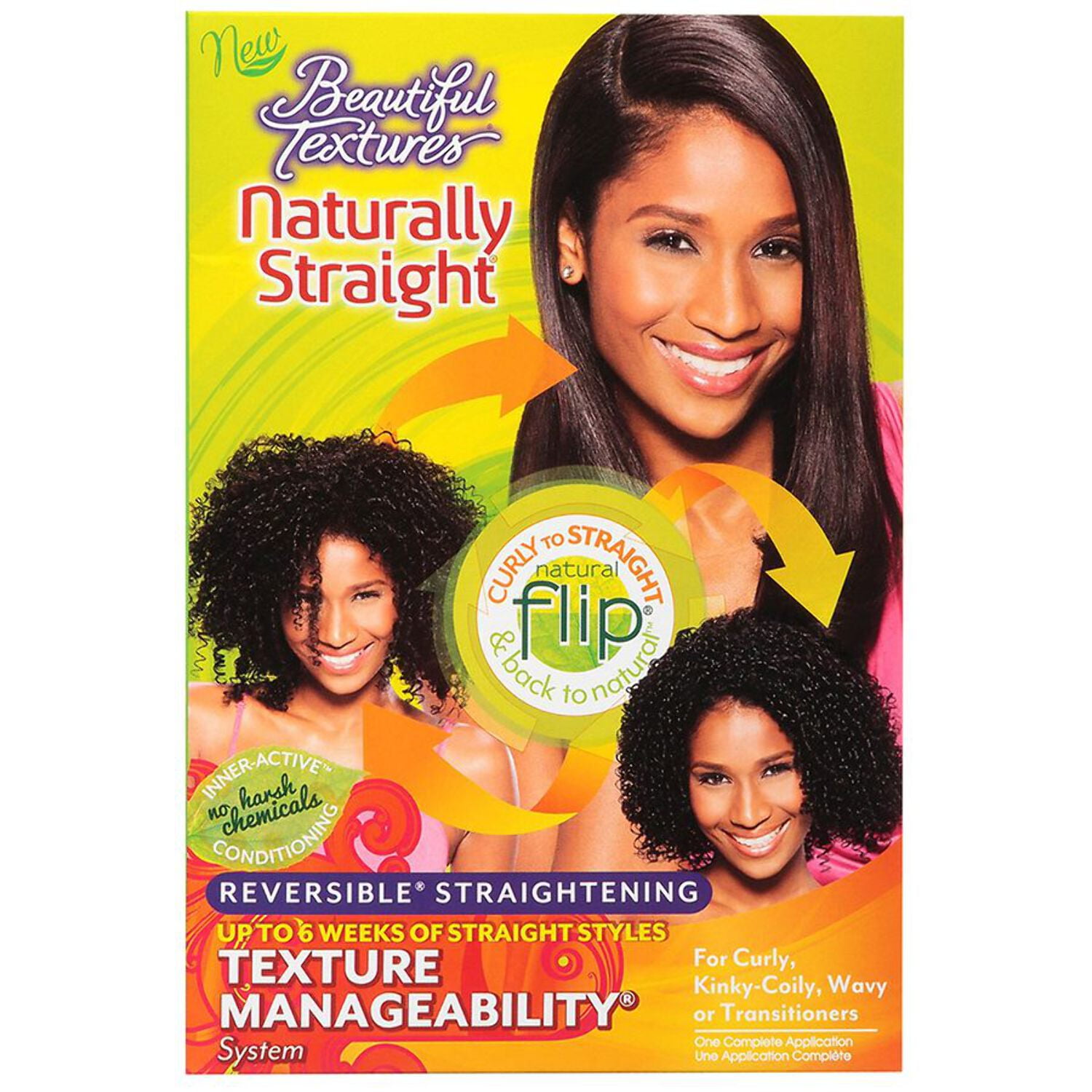 Beautiful Textures® Naturally Straight Texturizer Kit - Walmart.com