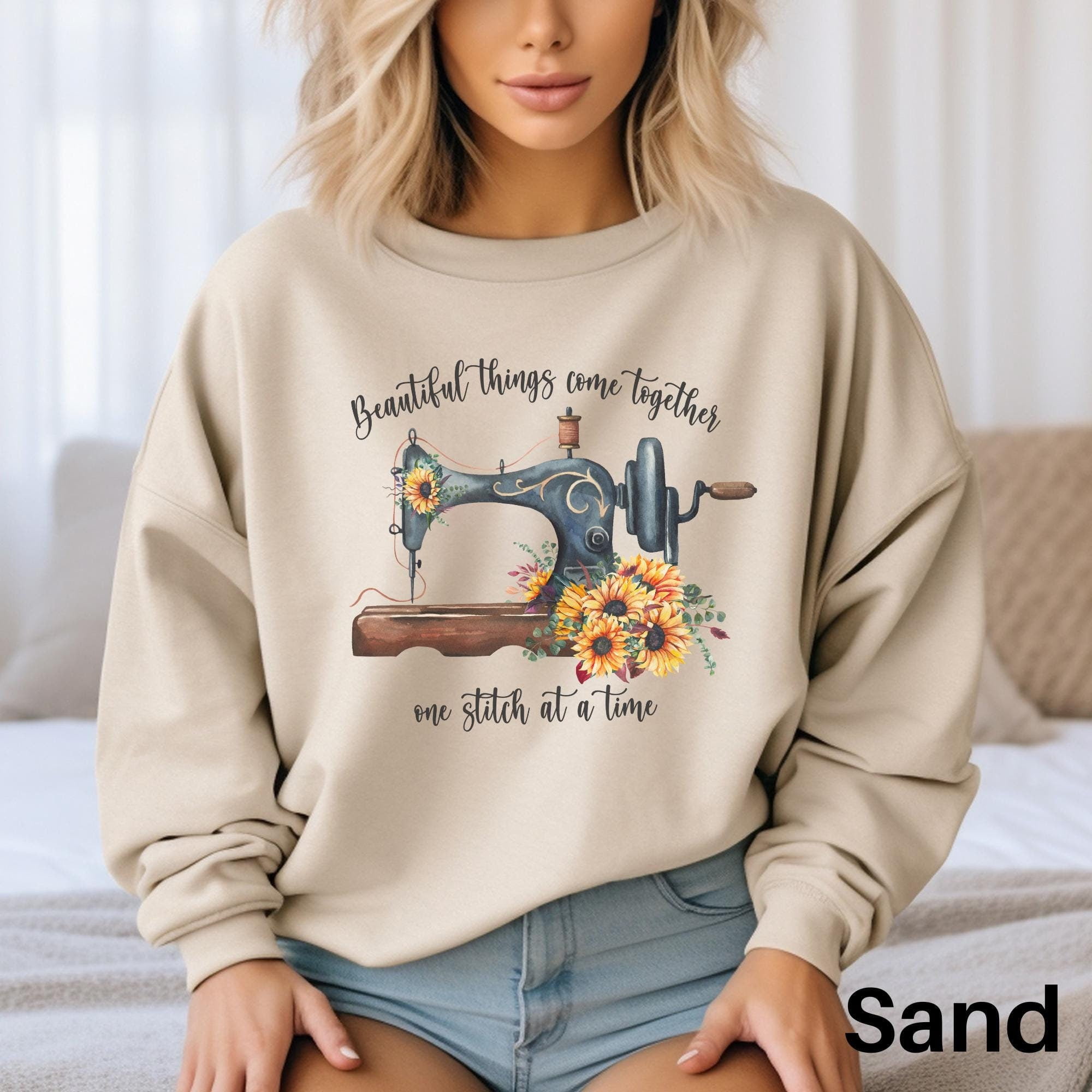 Beautiful Things Come Together Sewing Shirt, Quilter Gift, Sewing Lover ...