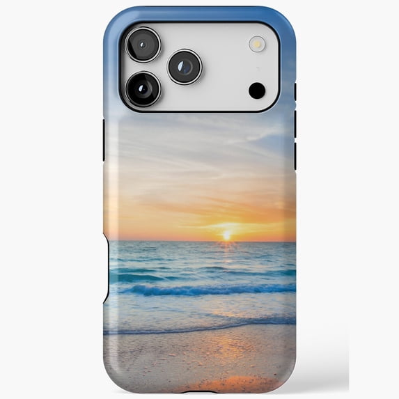 Beautiful Tropical Ocean Beach Sunset Holiday Travel Case for iPhone 11 ...