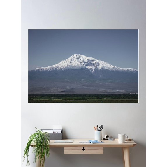 Beautiful View Of Mount Ararat Poster Wall Art Modern Wall Decor For ...