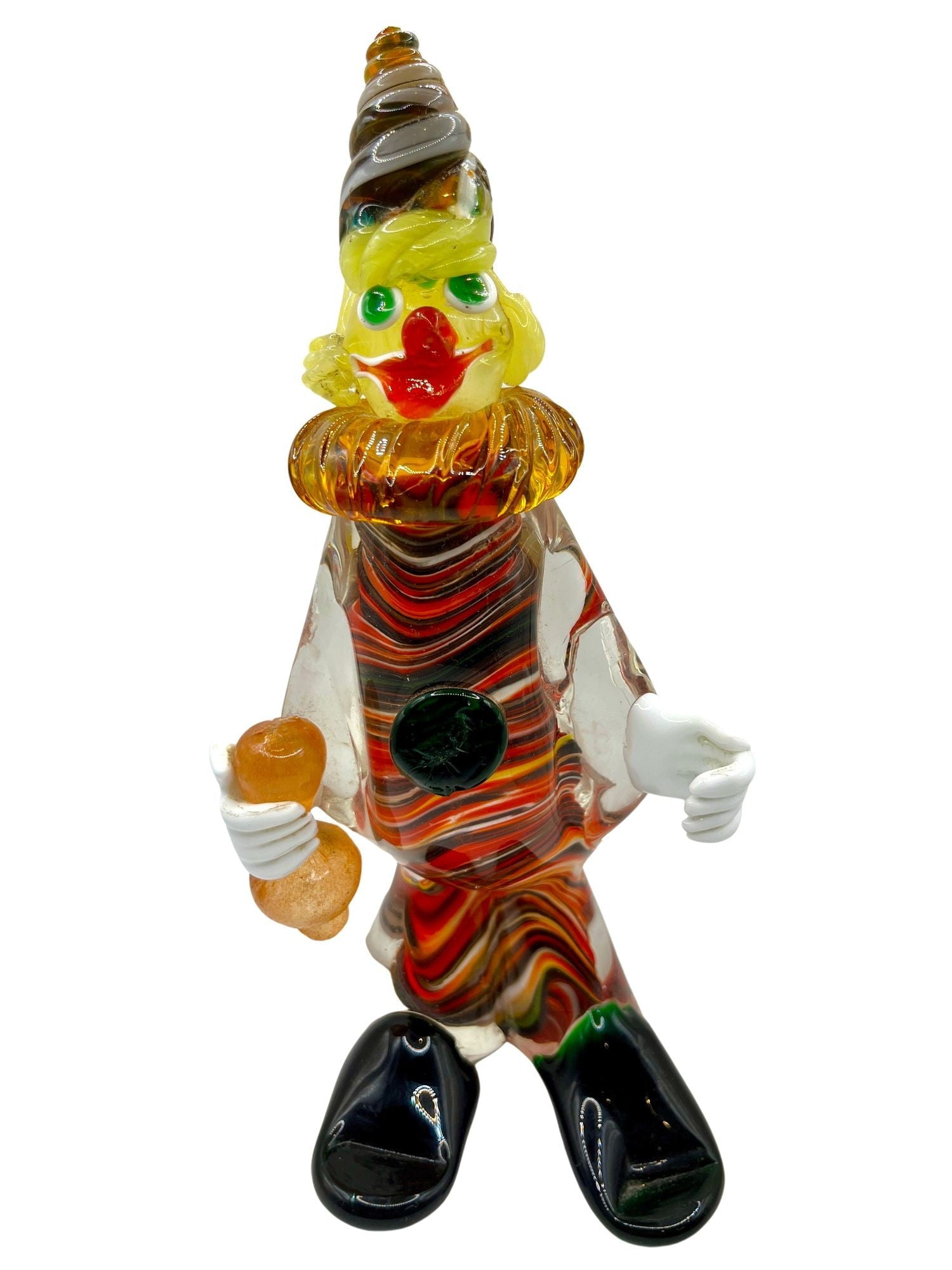 Beautiful Vintage Murano Glass Clown - Walmart.com