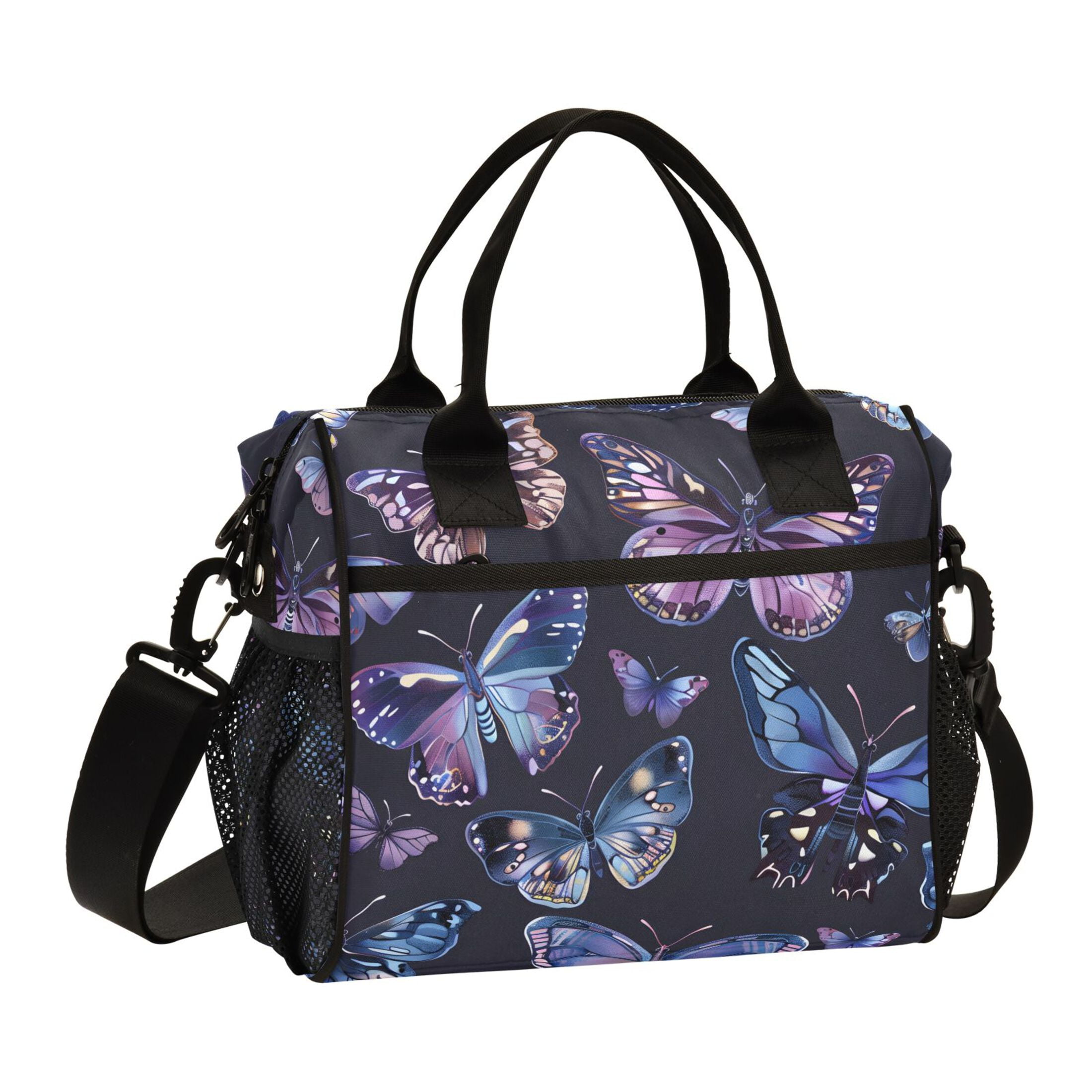 Beautiful Watercolor Butterflies Lunch Bag Insulated Lunch Box ...