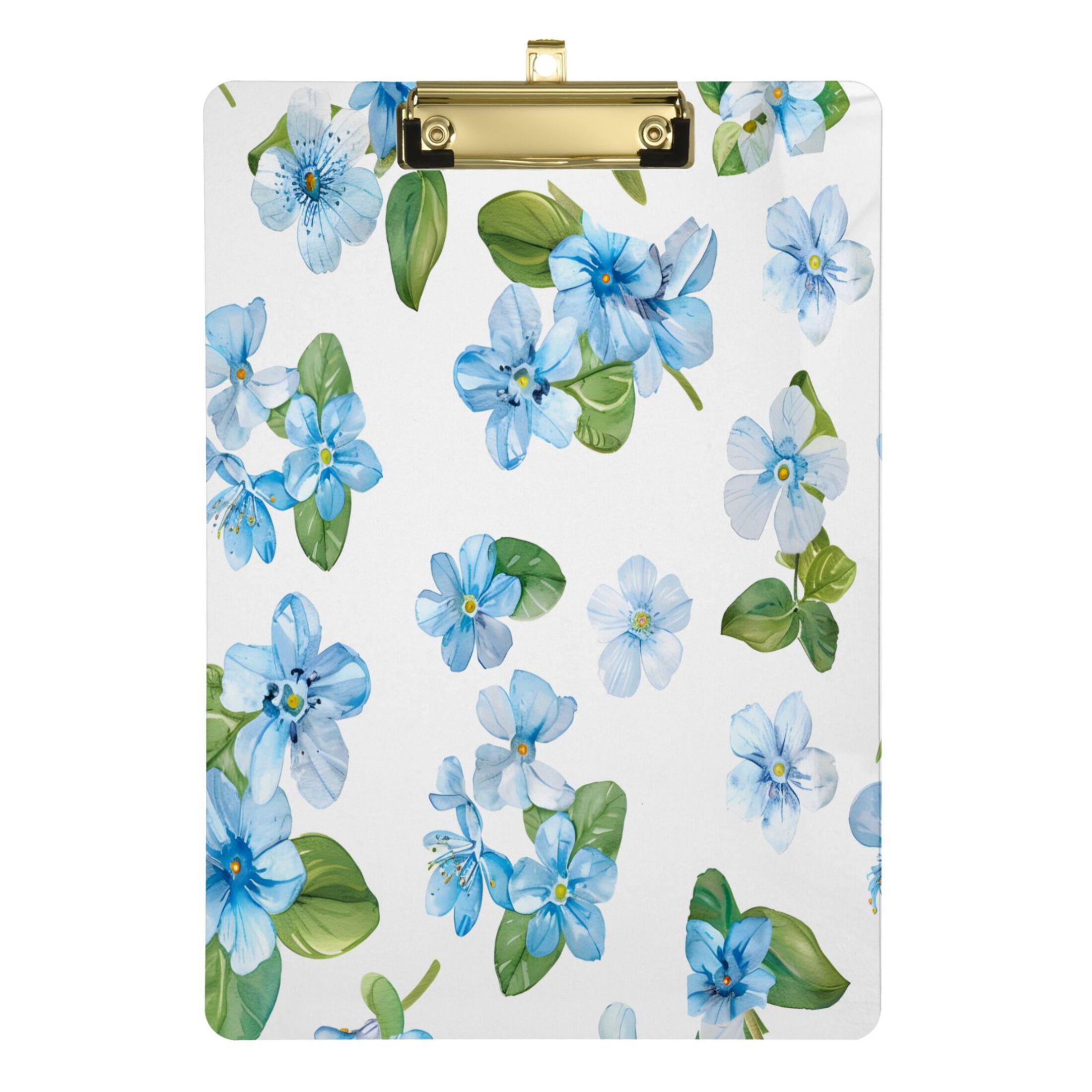 Beautiful Watercolor Flower Acrylic Clipboards A4 Standard Letter Size ...