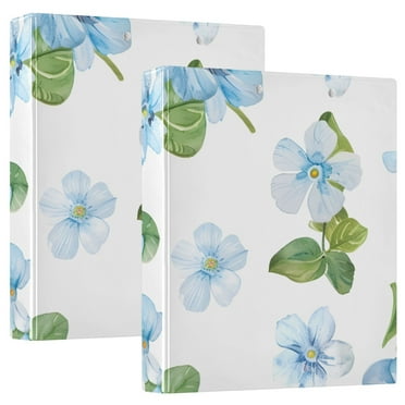 3 Ring Binder 1.5 inch Round Rings with Interior Pockets Binders ...
