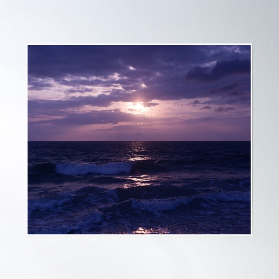 Beautiful Waves Poster Wall Art Modern Wall Decor Art Home Decor ...
