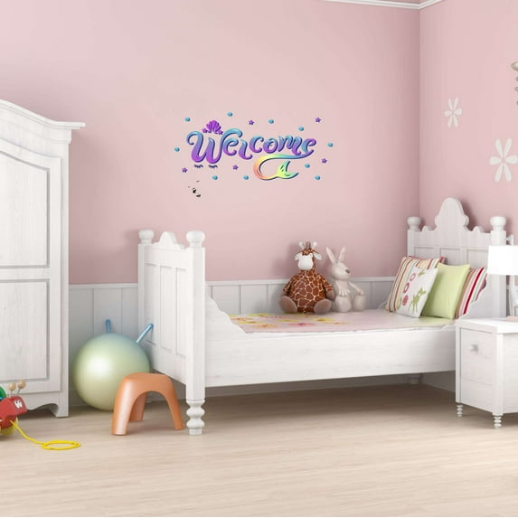 Beautiful Welcome Watercolor Girls Love Beautiful Crown Prince Unicorns ...