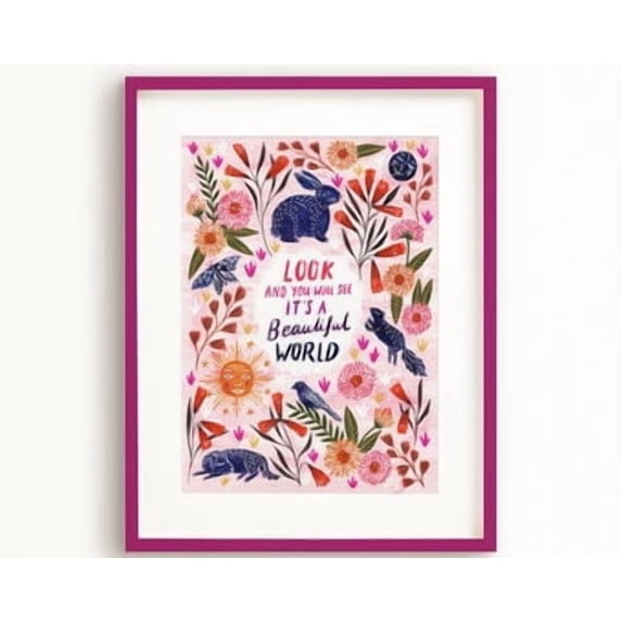 Beautiful World Wall Poster Colourful Nature Home Decor , Poster Print ...