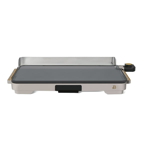 Beautiful XL Electric Griddle 12" x 22"- Non-Stick, Porcini Taupe by ...