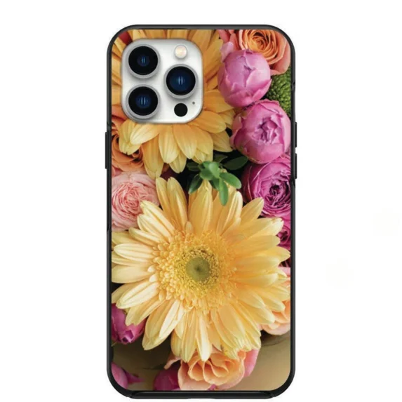 Beautiful Yellow Daisy Bouquet Floral Design Phone Case for 17 16 15 14 ...