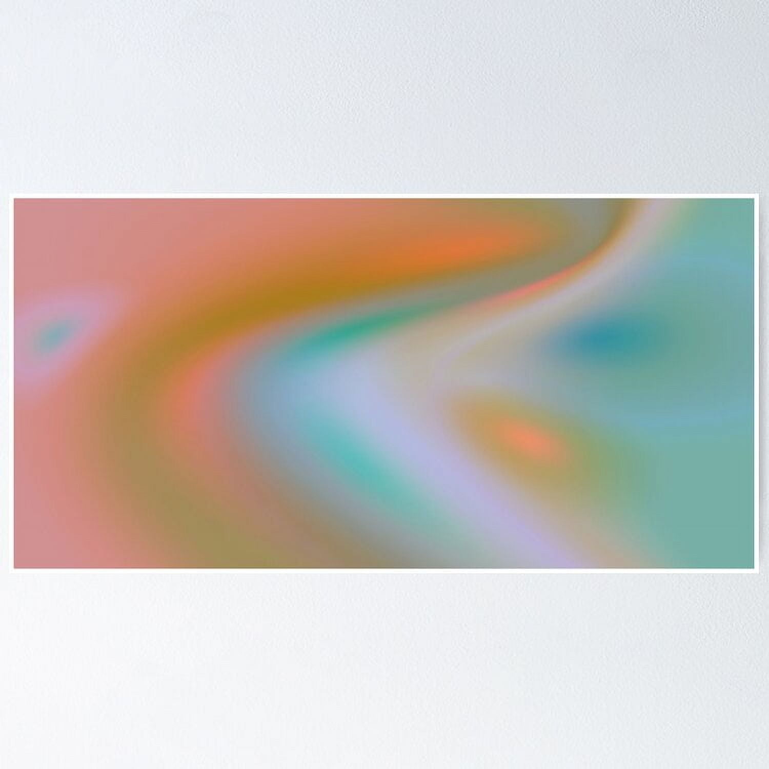 Beautiful abstract and colourful background UNFRAMED Poster, 18x24 ...