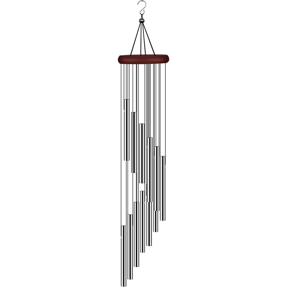 Beautiful and Soothing Musical Wind Chime with 12 Tubes and Bells ...