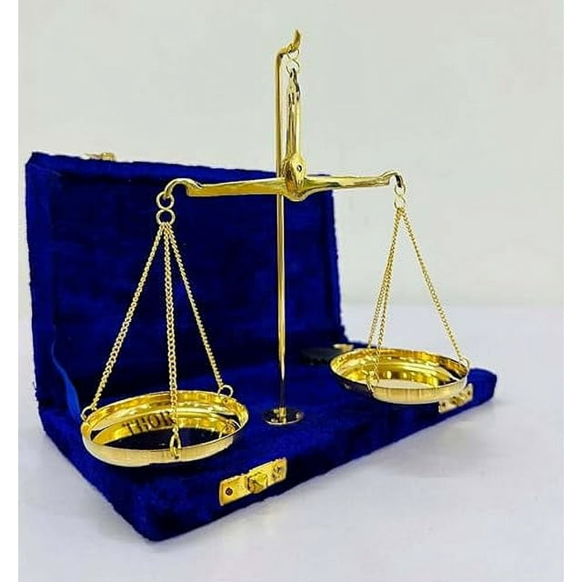Beautiful art Apothecary Scale Vintage Goldsmith Weight (Tarazed ...