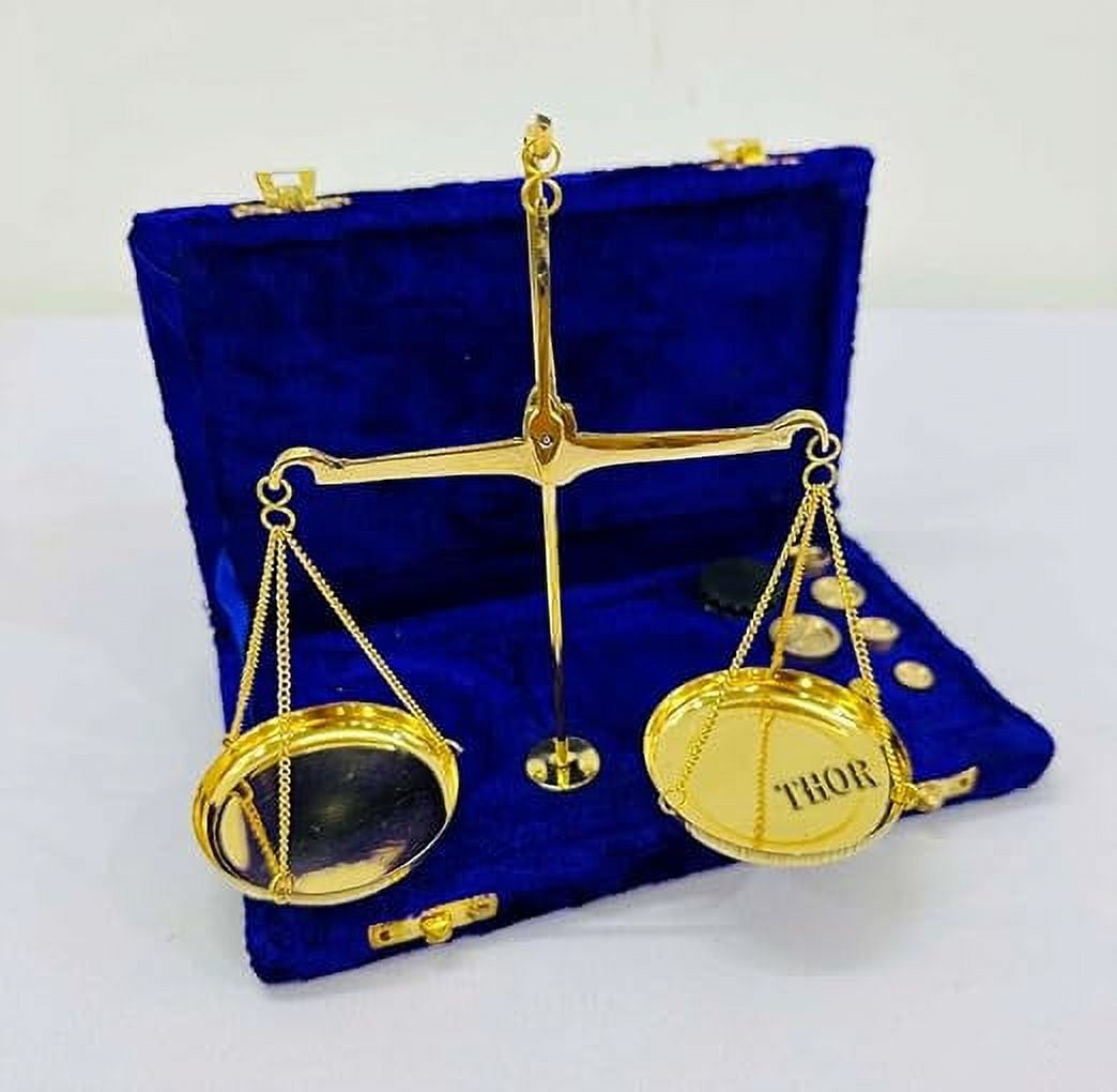 Beautiful art Apothecary Scale Vintage Goldsmith Weight (Tarazed ...