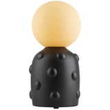 Beautiful by Drew Barrymore 9.75” Black Hobnail Ceramic Rechargeable ...