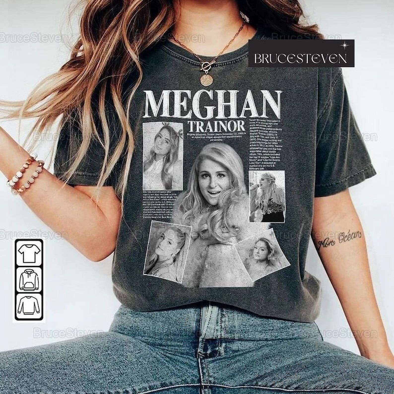 Beautiful comfort shirt model, Meghan Trainor Music Shirt, 2024 Tour ...