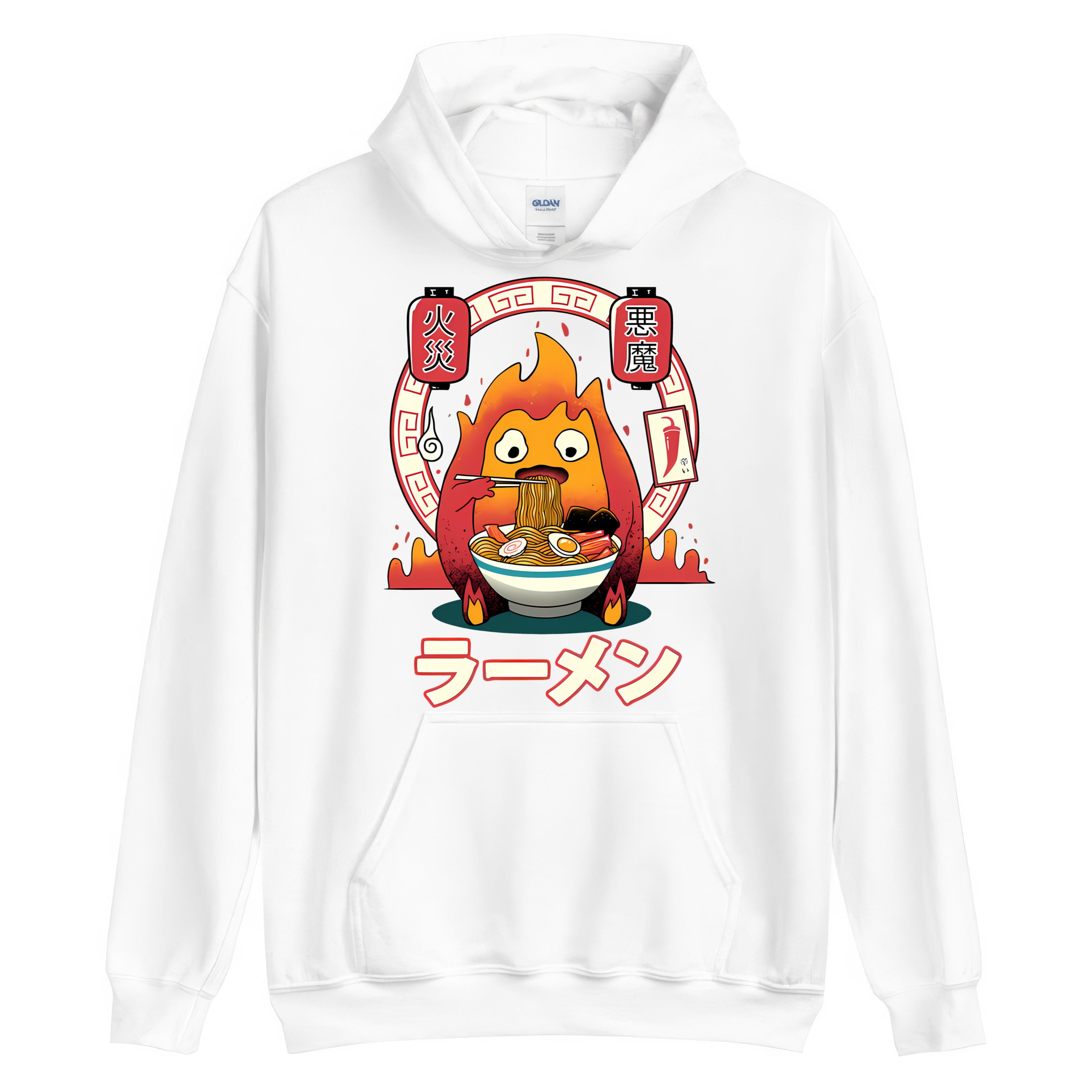 Beautiful comfort shirt model, Vintage Studio Ghibli Calcifer Y2K Top ...